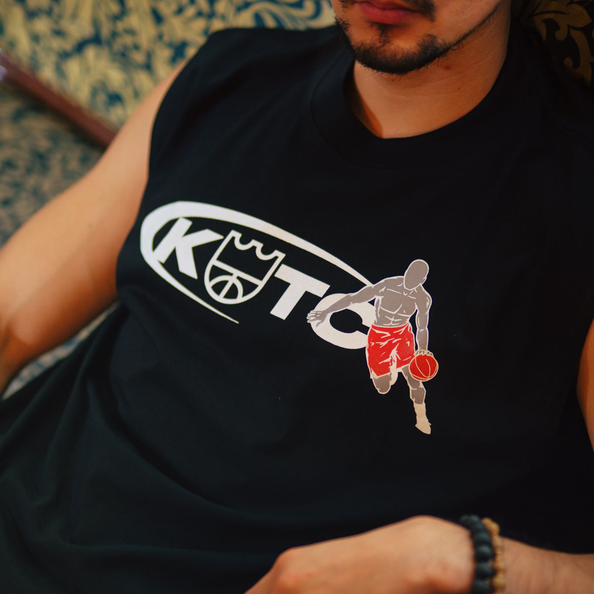 KOTC AND1 "Logo" Muscle Tee- Black – Kings of the Court PH