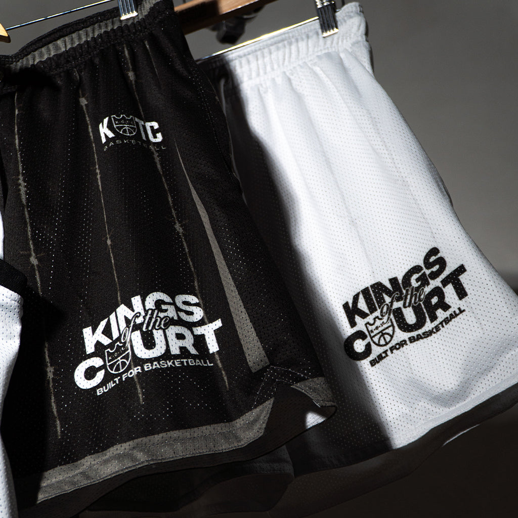 KOTC Staple Shorts - White – Kings of the Court PH