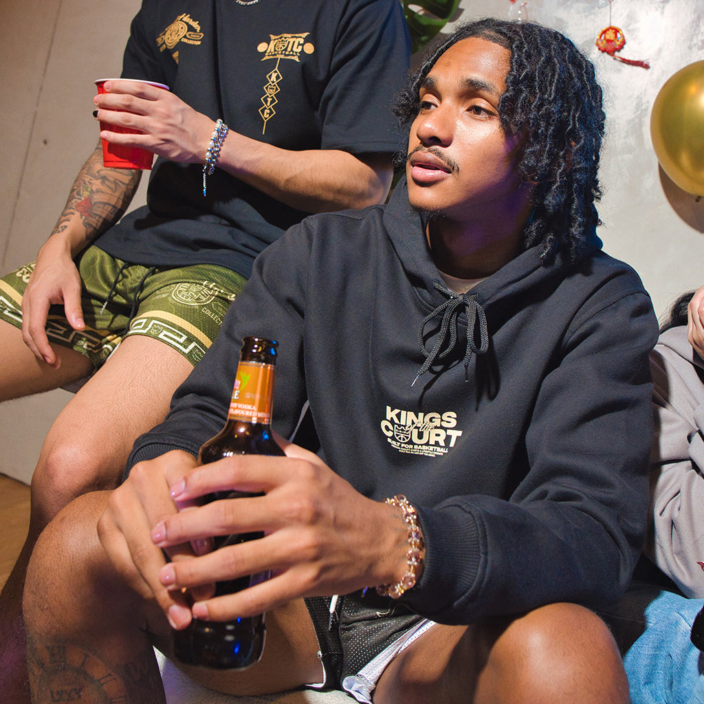 KOTC Staple Hoodie - Black – Kings of the Court PH