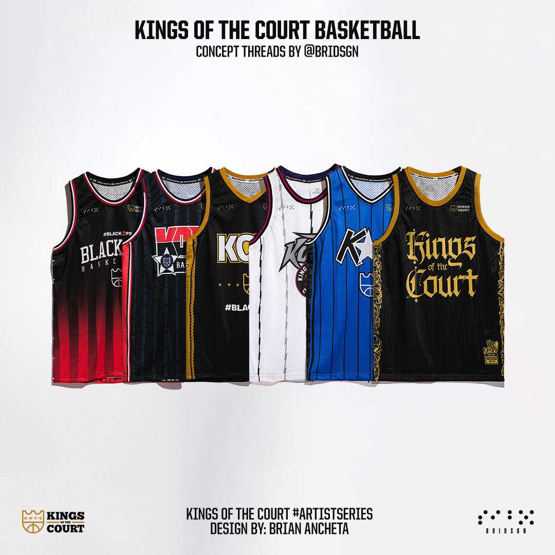 KOTC Basketball Mesh Jersey Tanktop KOTC Artist Series x Brian Ancheta ...