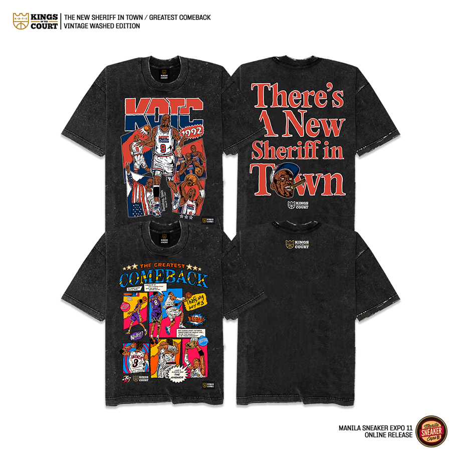 MSE 11 - "The New Sheriff" & "Greatest Comeback" Vintage Washed Black ...